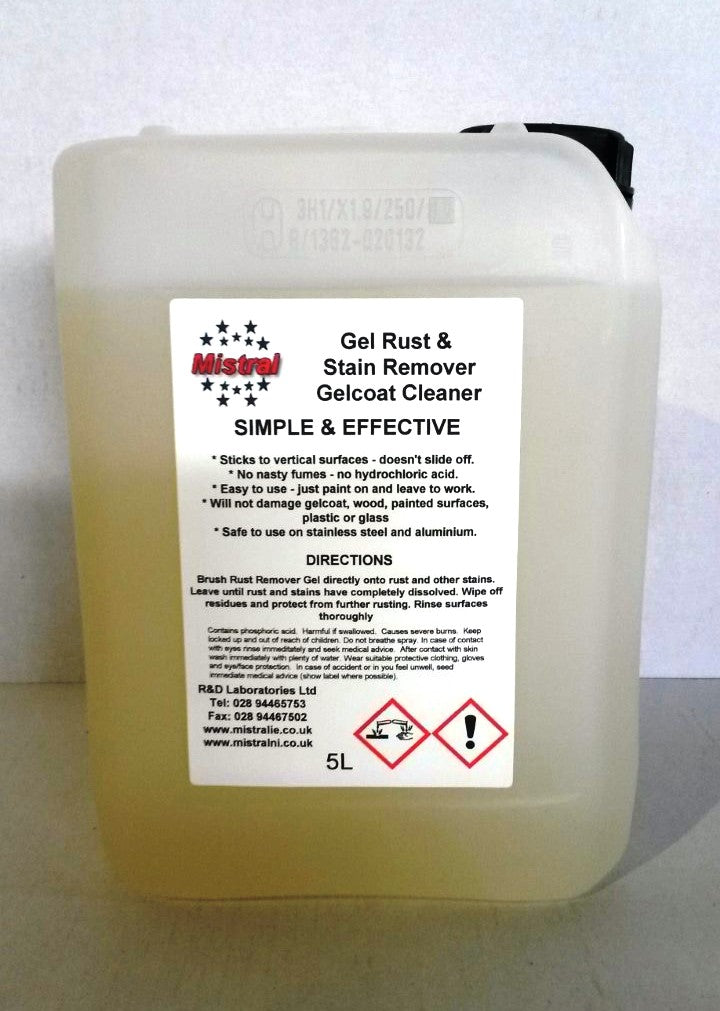 Buy Phosphoric Acid Gel Rust Remover online UK Ireland – Mistral ...