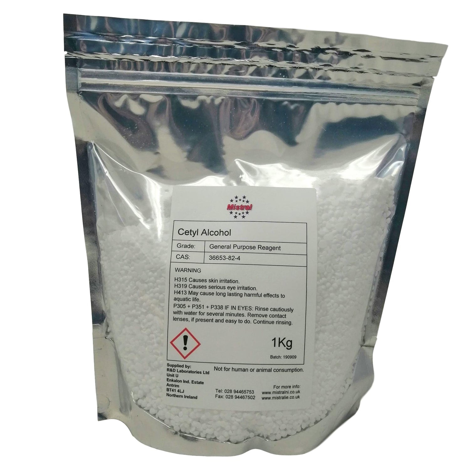 buy Cetyl Alcohol online UK Ireland - Cosmetic grade - O/W Emulsions ...