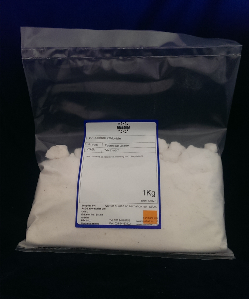 Buy Potassium Chloride KCl Premium grade online | UK & Ireland ...
