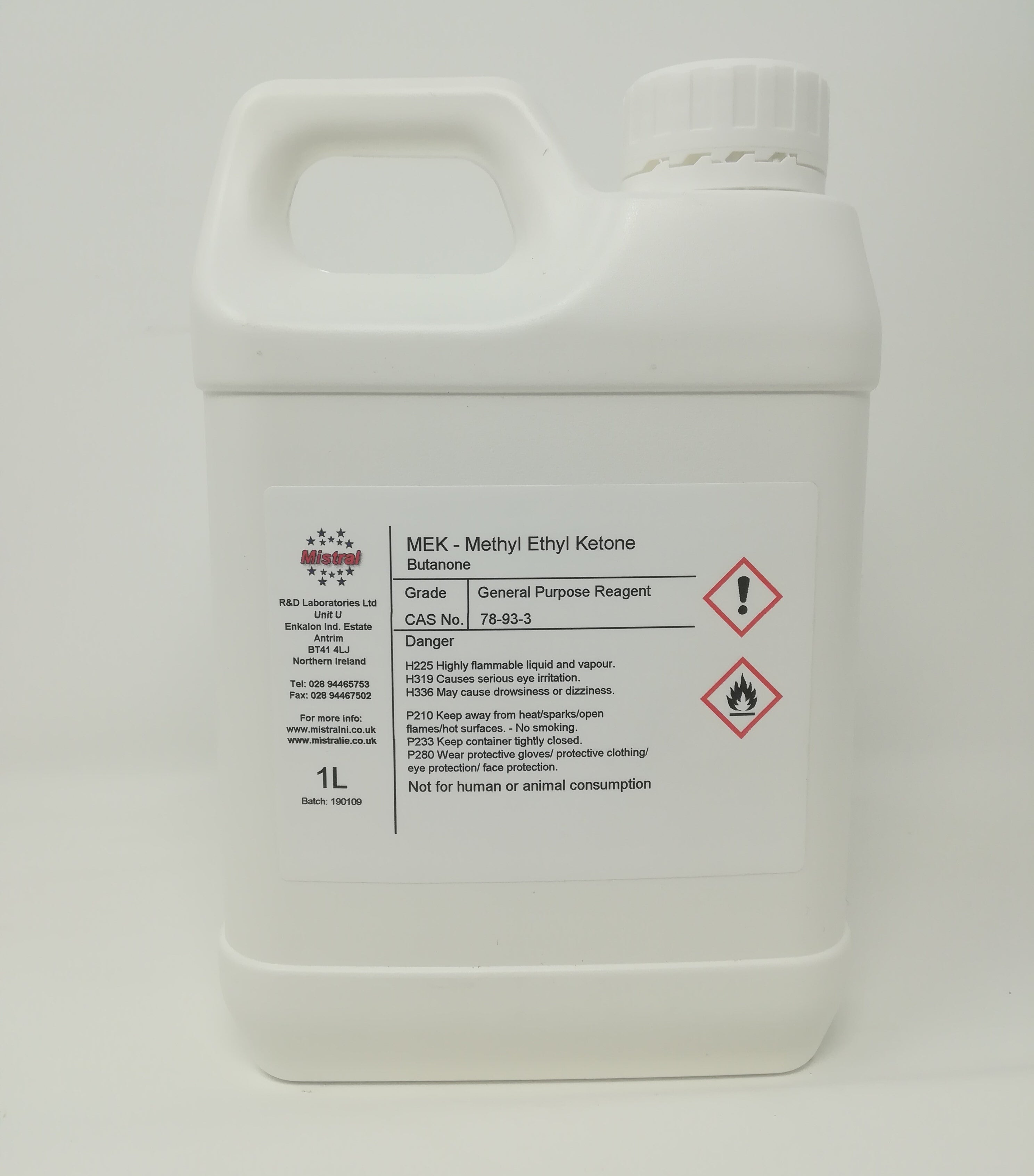 Buy MEK - Methyl Ethyl Ketone 99.5% online UK Ireland -Solvent Cleaner ...